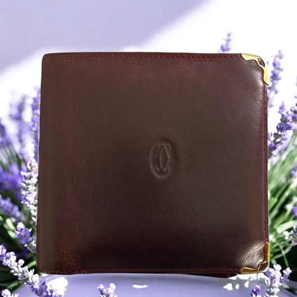 Cartier | Bags | Low Start Authentic Cartier Bifold Wallet | Poshmark